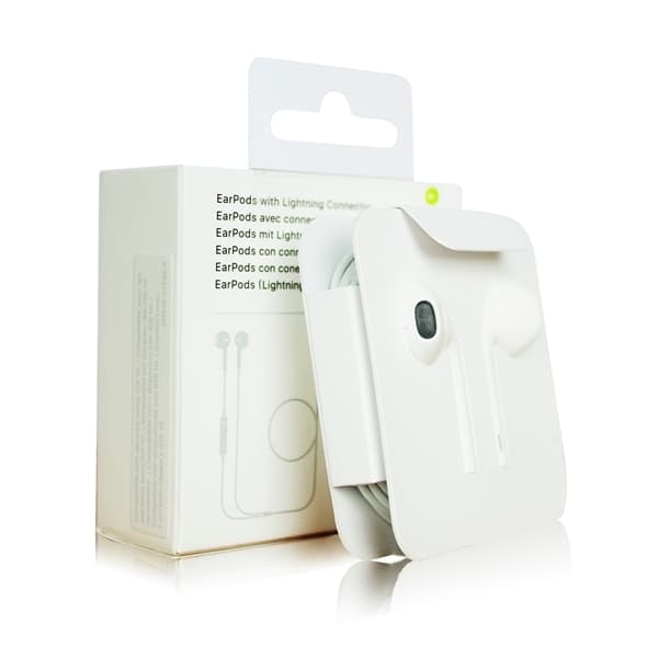 Apple Original iPhone 8 / 7 Hörlurar / EarPods MMTN2ZM/A med Lightning ...