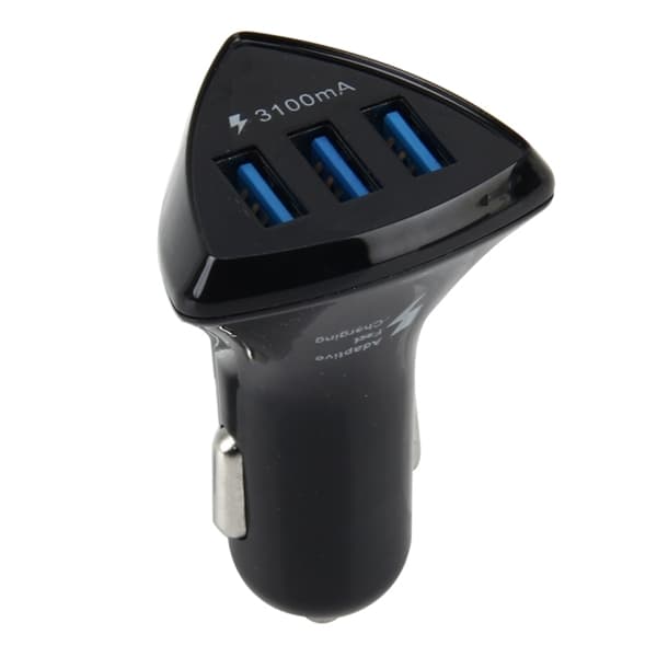 Intelligent Billader Quickcharger 3 USB Porter - Elkjøp