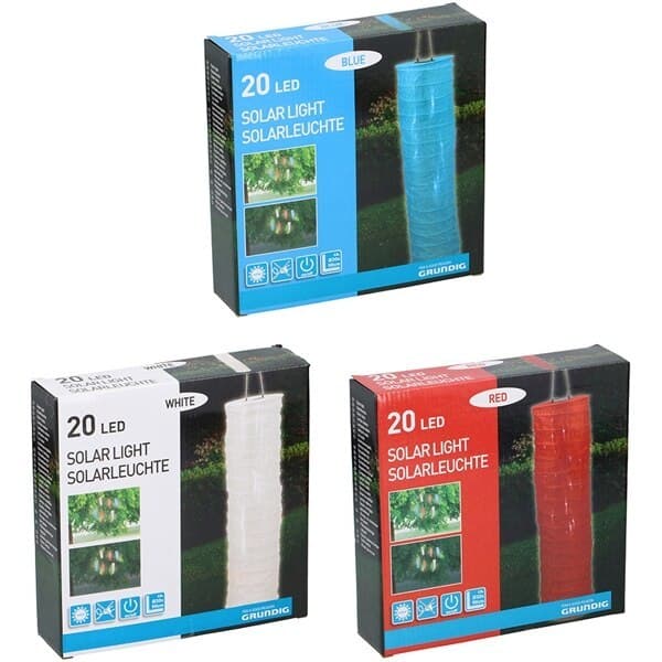 Grundig Solcellslampa LED Lykta - Elgiganten
