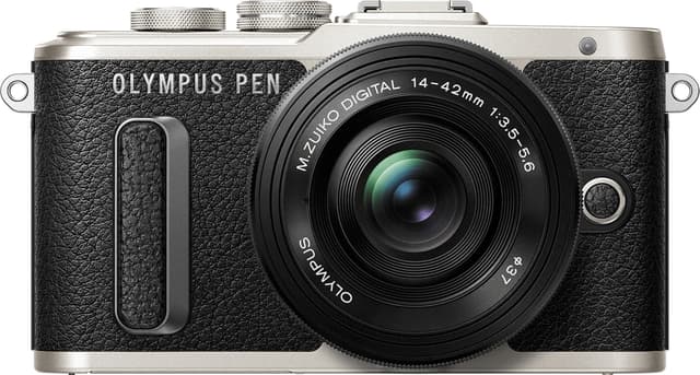 Olympus PEN E-PL8 CSC kamera + 14-42 mm pandekageobjektiv (sort ...