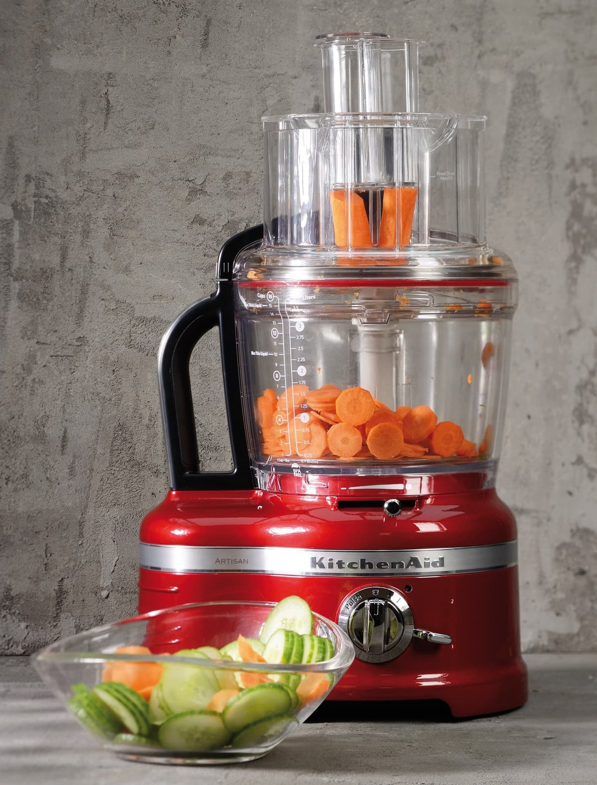 KitchenAid Artisan foodprosessor (Candy Apple) - Elkjøp | Elkjøp