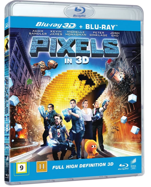 Pixels - 3D Blu-ray + 2D | Elgiganten | Elgiganten