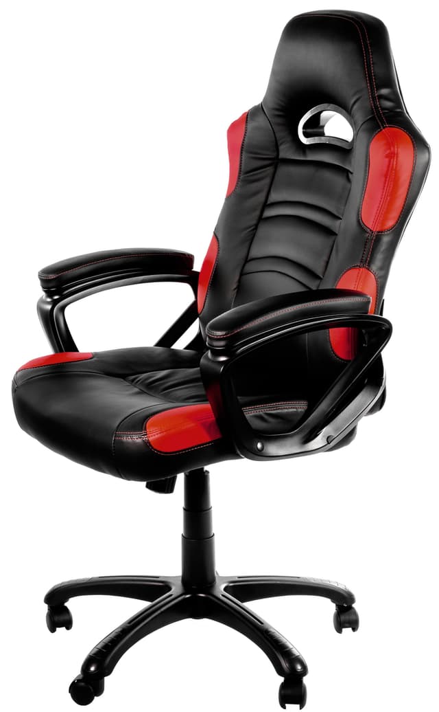 Arozzi Enzo gaming stol - rød | Elgiganten | Elgiganten