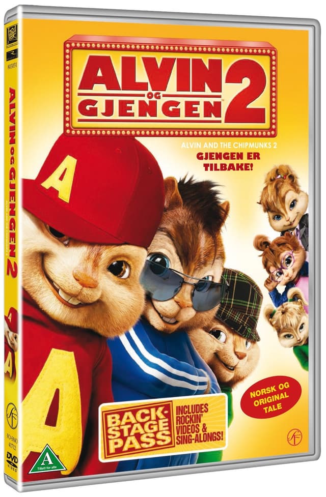 Alvin och Gänget 2 (DVD) - Elgiganten - Elgiganten