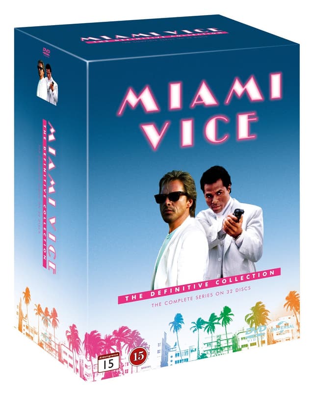 Miami Vice - Säsong 1-5 - Definitive Collection (DVD) - Elgiganten