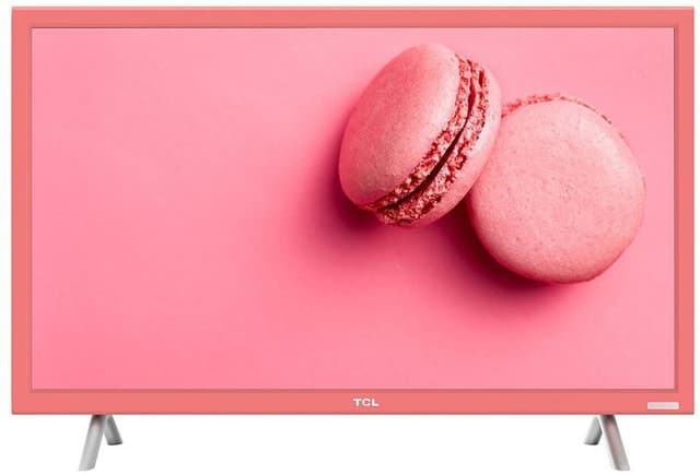 TCL 24" LED TV H24E4454R (rosa) - Elgiganten