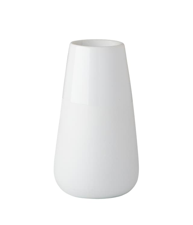 Wik & walsøe håndmalt hvit lysestake 10cm - Elkjøp