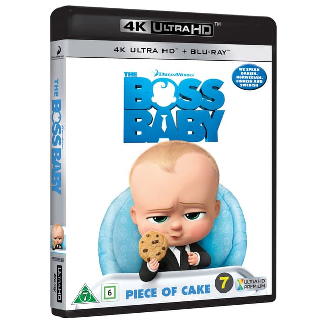 The Boss Baby (4K UHD) - Gigantti verkkokauppa