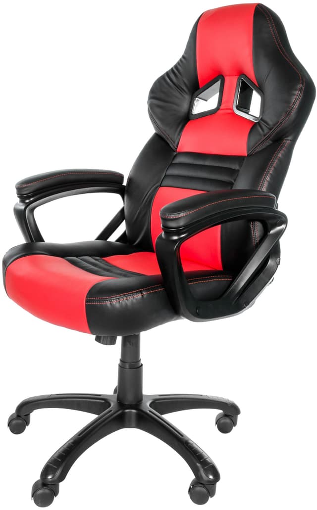 Arozzi Monza gaming stol - rød | Elgiganten | Elgiganten