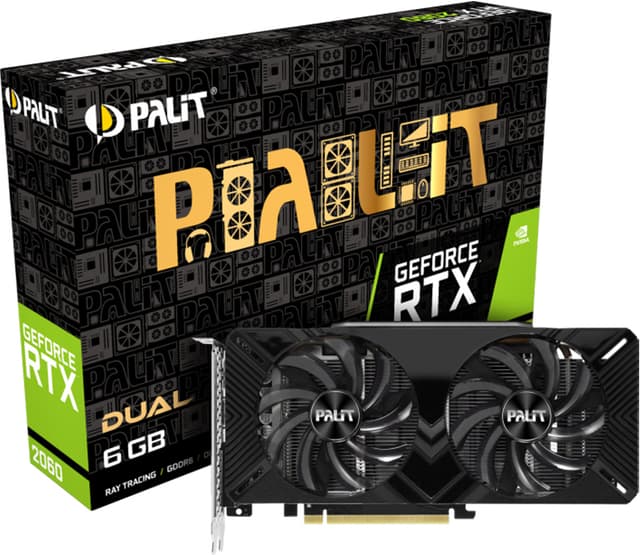 Palit RTX 2060 Dual OC grafikkort - Elgiganten