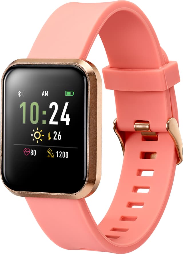 Goji SMART smartwatch (rose gold/peach) | Elgiganten | Elgiganten
