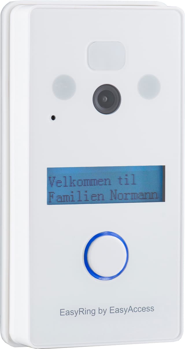 EasyAccess EasyRing V2 smart ringeklokke (hvit) - Elkjøp | Elkjøp
