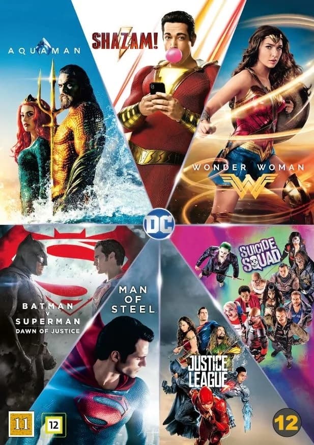 DC COMICS 7-FILM COLLECTION (DVD) - Gigantti