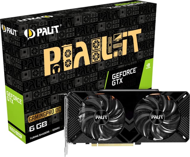 Palit GeForce GTX 1660 Super Gaming Pro OC grafikkort - Elkjøp