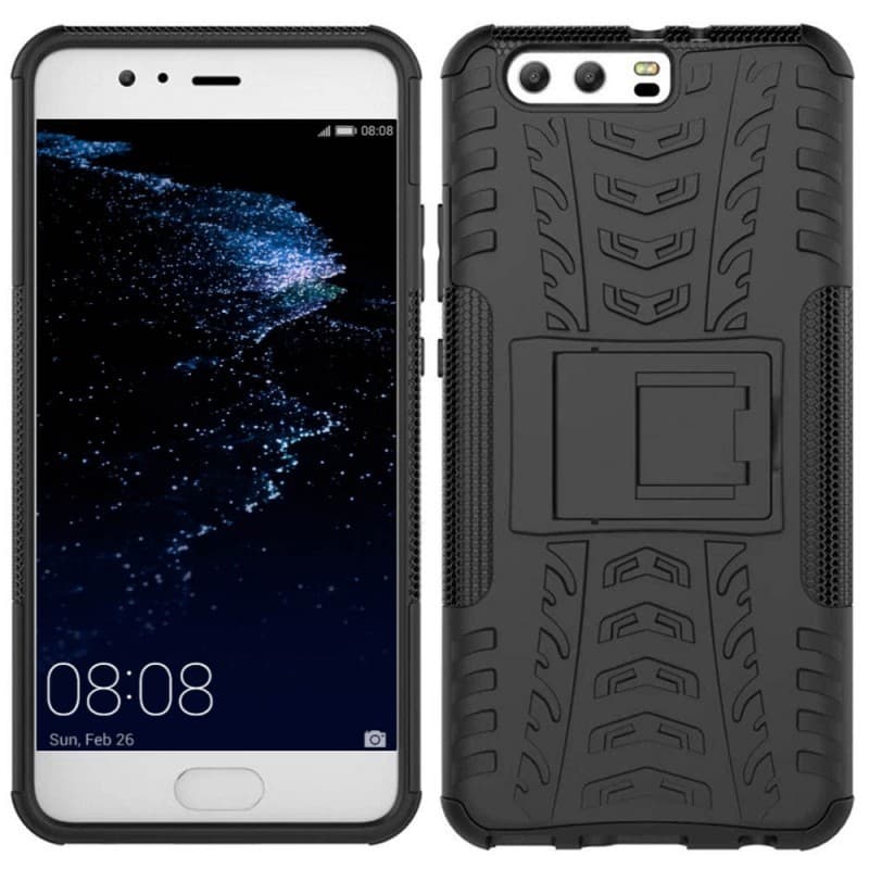 Støtsikkert deksel med stativ Huawei P10 Plus (VKY-L29) - Svart ...