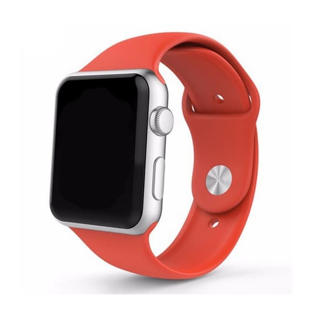 Apple Watch 42mm Sportband-Orange - Elgiganten - Elgiganten