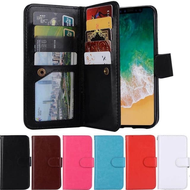 Dubbelflip Magnet 2i1 Apple iPhone X / Xs - Vit - Elgiganten