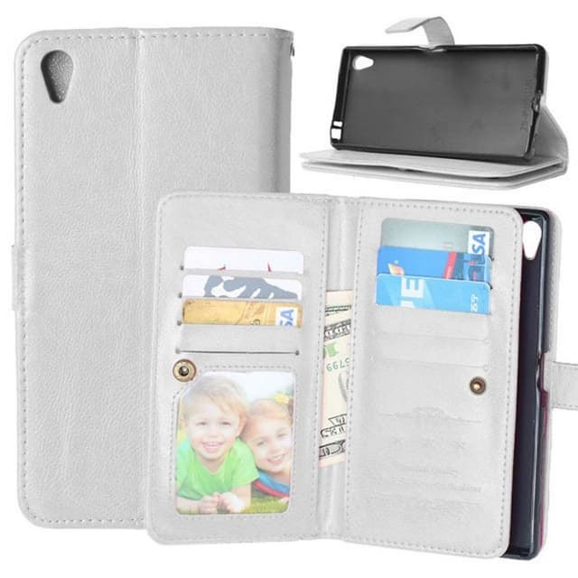 Dubbelflip Flexi 9-kort Sony Xperia L1 (G3311) - Vit - Elgiganten