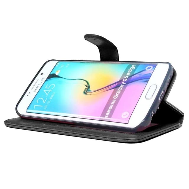 Mobilplånbok 3-kort Samsung Galaxy S6 Edge (SM-G925F) - Brun - Elgiganten