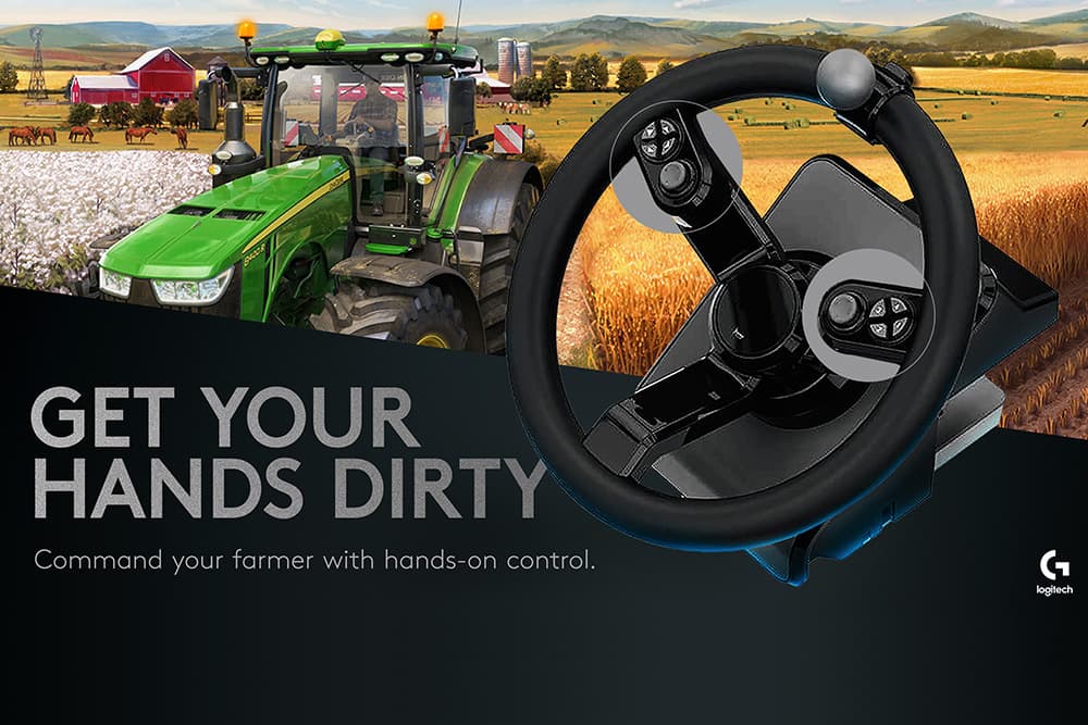Logitech G Saitek Farming simulator kontrolsystem til PC | Elgiganten ...
