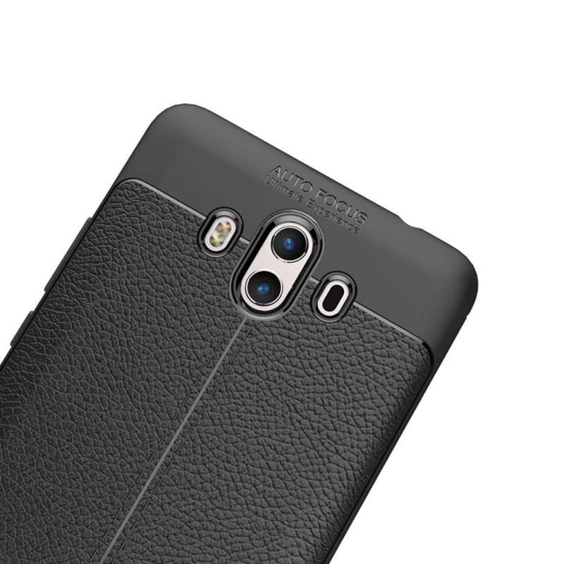 Lærmønstret silikondeksel Huawei Mate 10 (ALP-L29) - Svart - Elkjøp ...