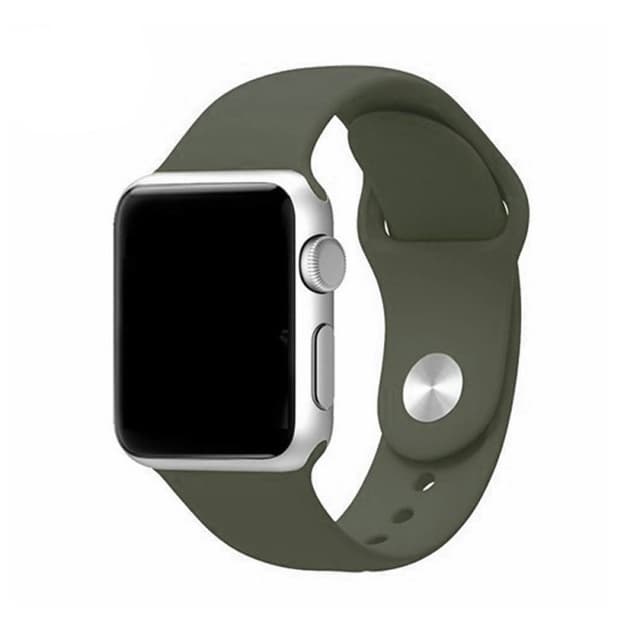Apple Watch 38mm Sportband - Dark Olive - Elgiganten - Elgiganten