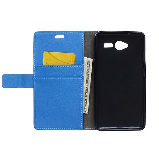 Mobilplånbok 2-kort ZTE Blade L3 - Blå - Elgiganten - Elgiganten