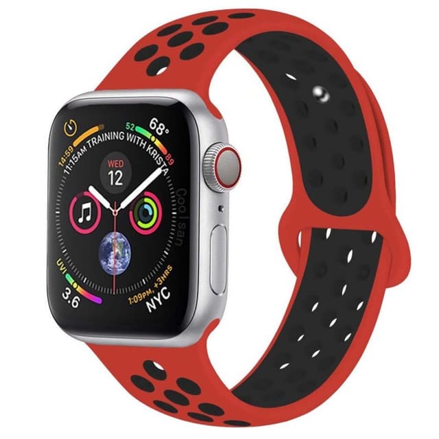 EBN Sport armbånd Apple Watch 4 (40) - Rød / svart - Elkjøp | Elkjøp