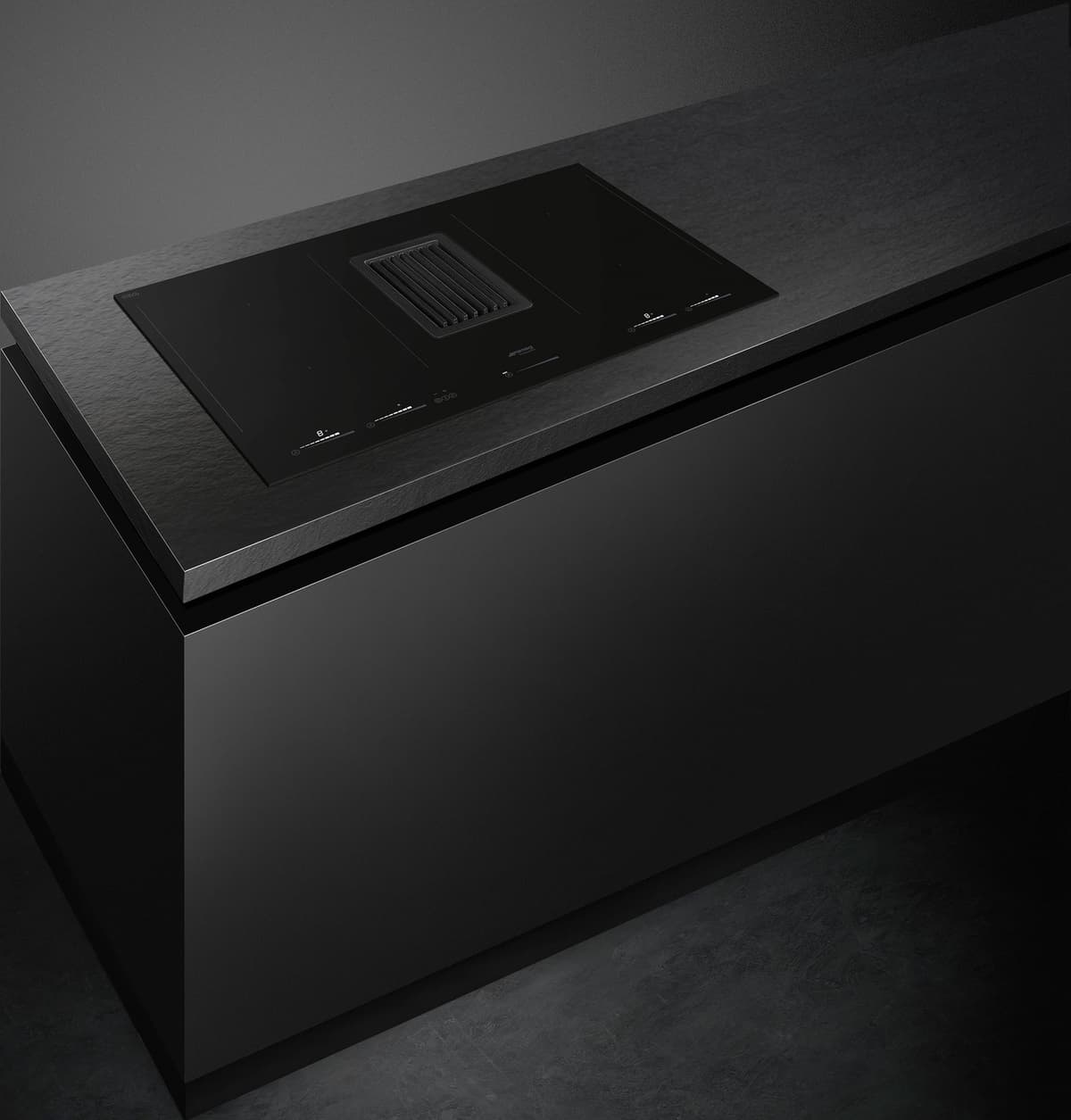 Smeg platetopp med ventilator HOBD682D - Elkjøp | Elkjøp