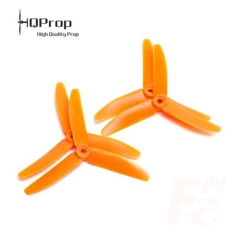 HQ Triple Prop 5X4X3 Orange(2CW+2CCW)-Glass Fiber - Elkjøp | Elkjøp