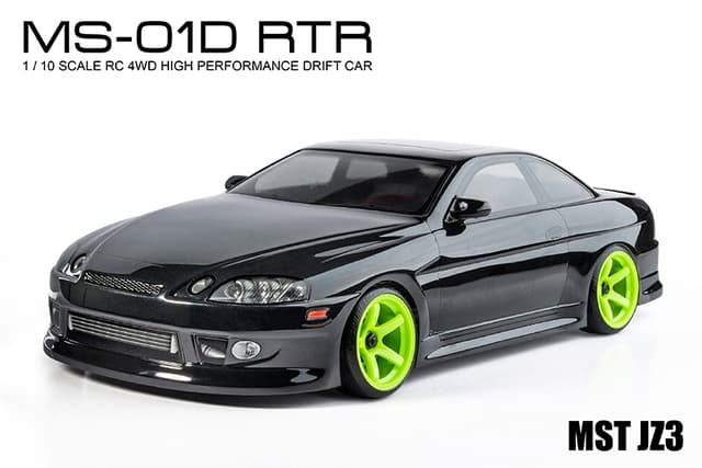 MST MS-01D JZ3 Black 4WD EP Drift RTR - Elkjøp