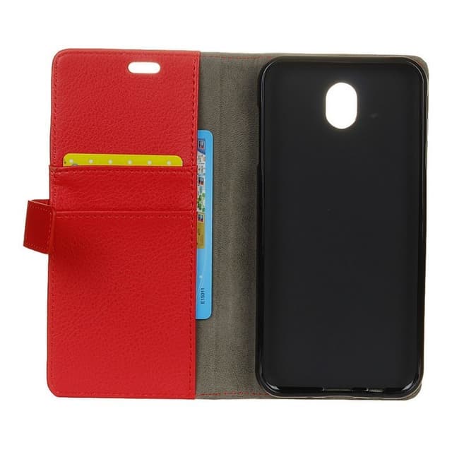 Mobilplånbok 2-kort Samsung Galaxy J3 2017 (SM-J330F) - Röd ...