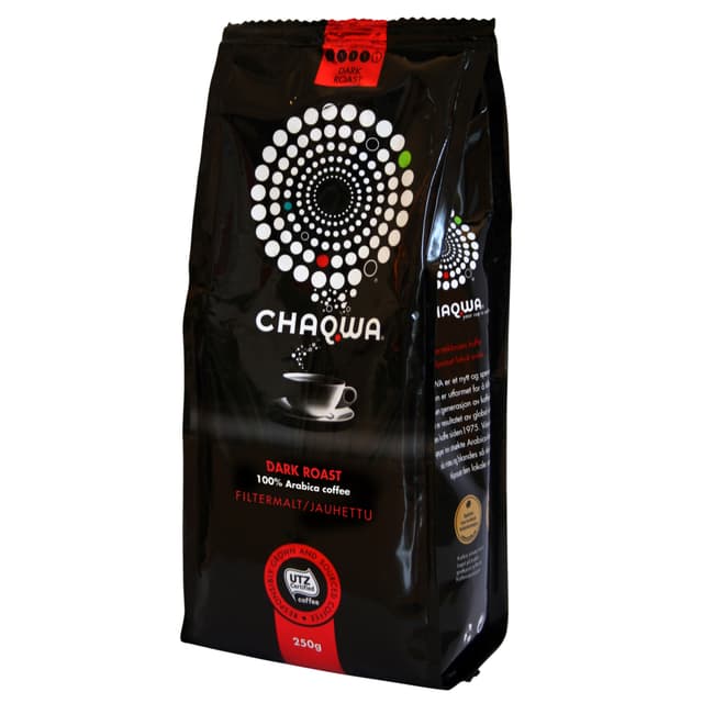 Chaqwa Dark Roast kvernet kaffe 471757 - Elkjøp