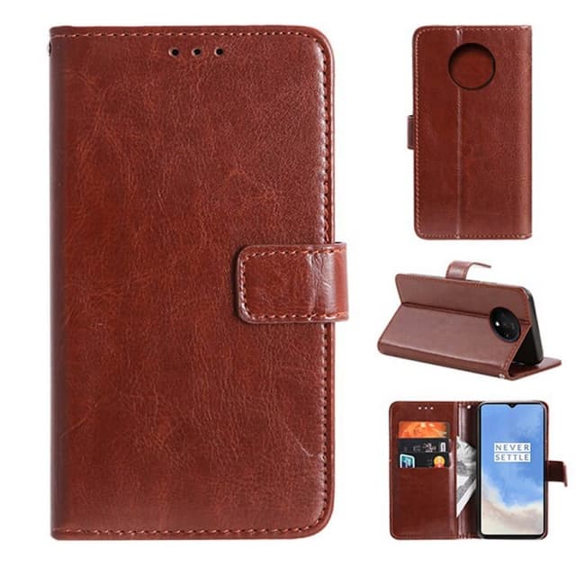 Mobilplånbok 3-kort OnePlus 7T (HD1903) - Brun - Elgiganten - Elgiganten
