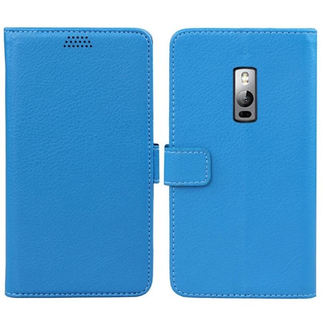 Lommebokdeksel 2-kort OnePlus 2 (A2005) - Blå - Elkjøp | Elkjøp
