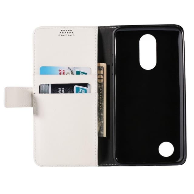 Mobilplånbok 2-kort LG K8 2017 (M200N) - Vit - Elgiganten - Elgiganten