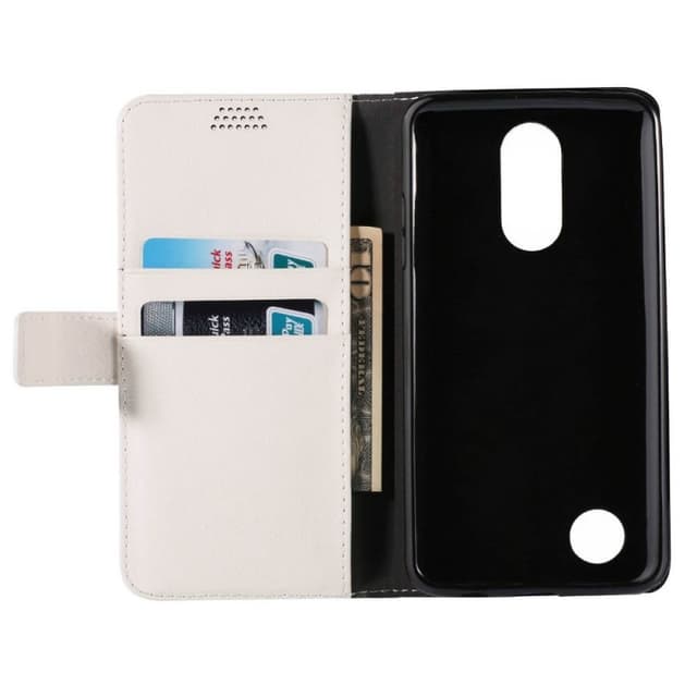 Mobilplånbok 2-kort LG K10 2017 (M250) - Vit - Elgiganten - Elgiganten