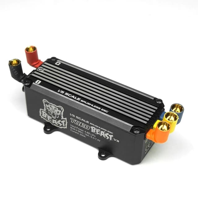 SkyRC Toro Beast V2 200A 1/5 ESC 4-8S LiPo - Elkjøp | Elkjøp