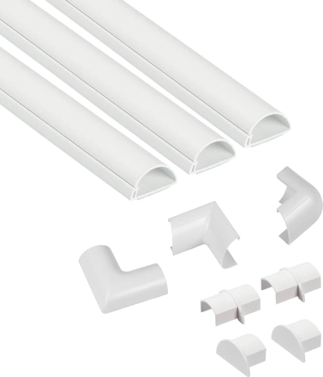 D-Line kabellist 3-pack (1 m/vit) - Elgiganten - Elgiganten