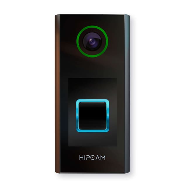HIPCAM Dørkamera Dørklokke med LCD - Elkjøp