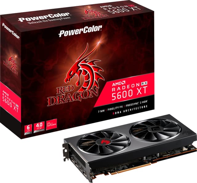 Powercolor RX 5600XT Red Dragon grafikkort - Elgiganten - Elgiganten