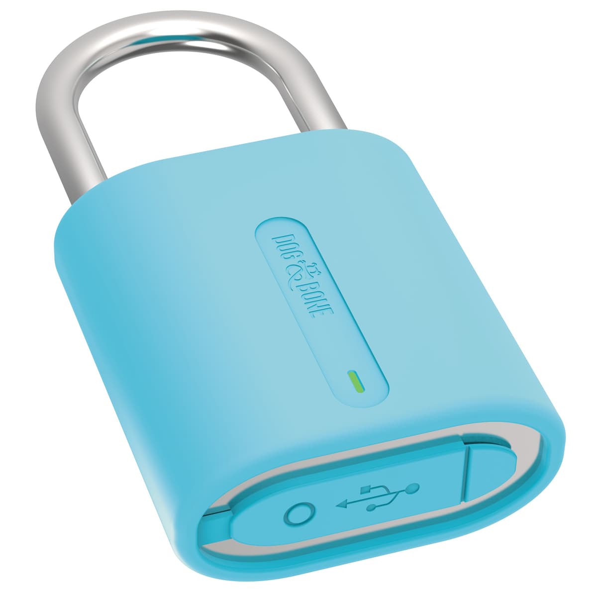 Dog & Bone LockSmart Mini Bluetooth hengelås (blå) - Elkjøp | Elkjøp