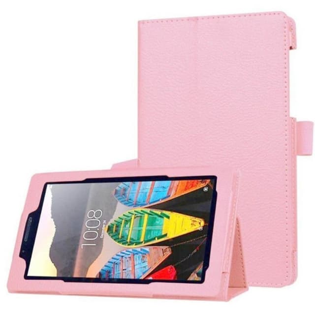 Fodral med ställ Lenovo Tab 3 Essential 7" (710F) Ljusrosa - Elgiganten ...