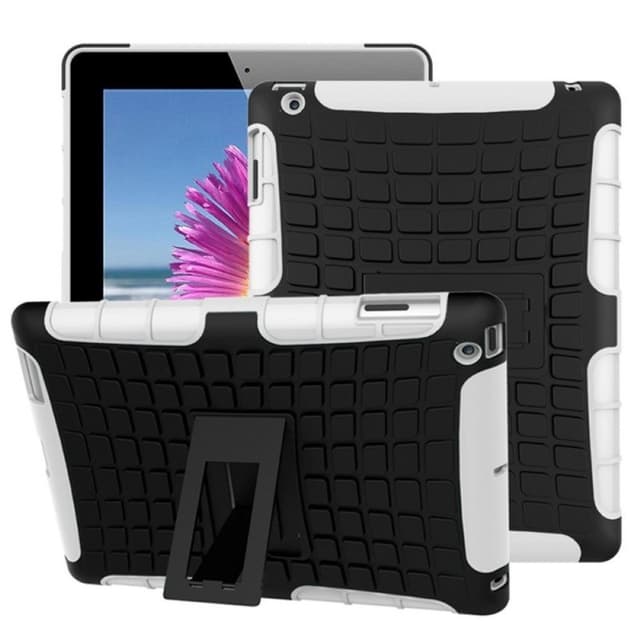 Slagbestandig skal med stativ Apple iPad 2/3/4 - hvid | Elgiganten