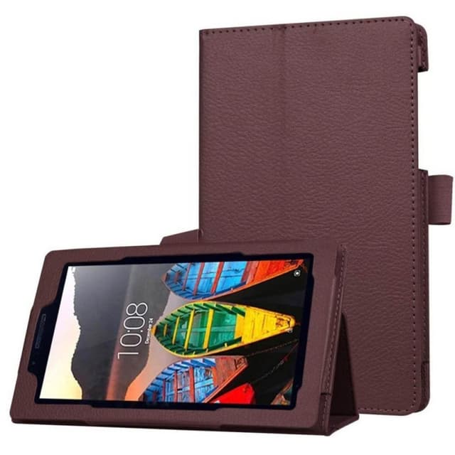 Fodral med ställ Lenovo Tab 3 Essential 7" (710F) Brun - Elgiganten