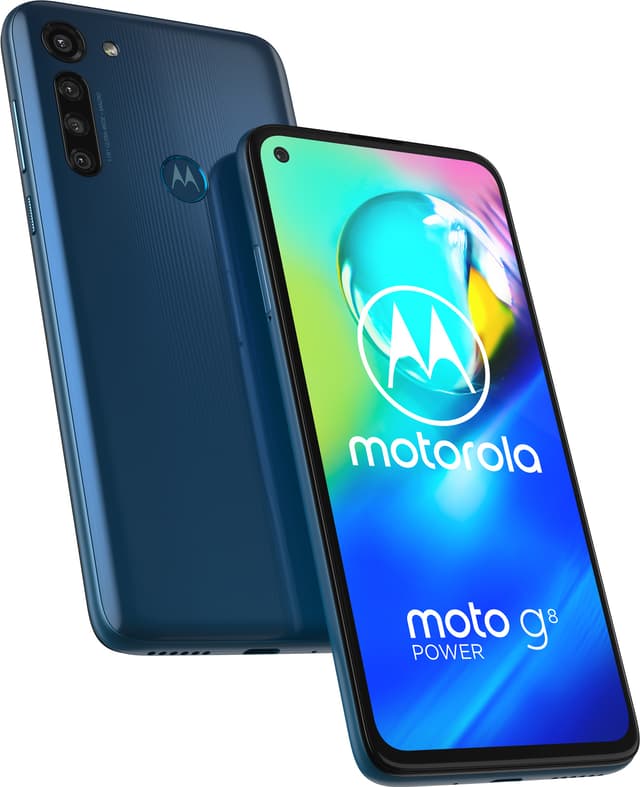 Motorola Moto G8 Power smartphone 4/64GB (capri blue) - Elgiganten ...