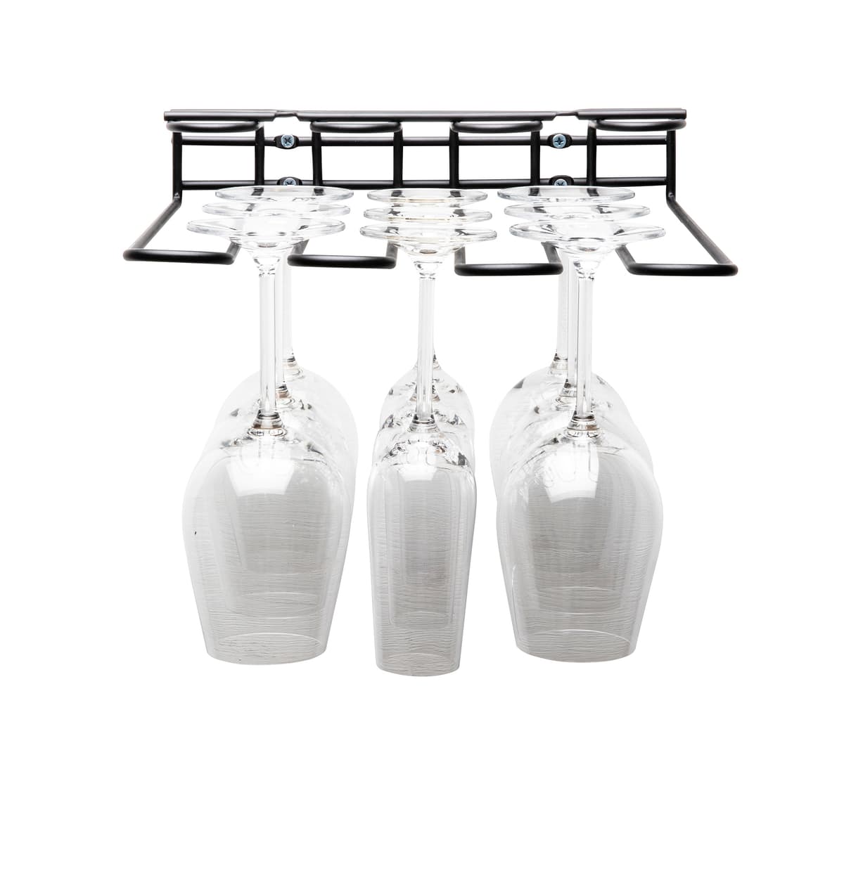 Hahn Glass Hanger 3 rows Black - Elkjøp