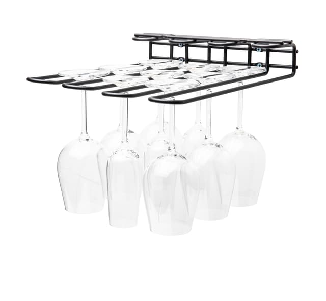 Hahn Glass Hanger 3 rows Black - Elkjøp | Elkjøp