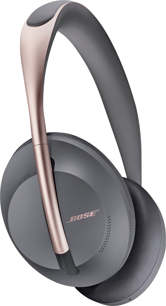 Bose Noise Cancelling Headphones 700 med laddfodral (grå/rose guld ...