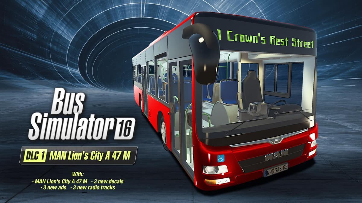 Bus Simulator 16 - MAN Lion's City A 47 M - PC Windows,Mac OSX - Elkjøp